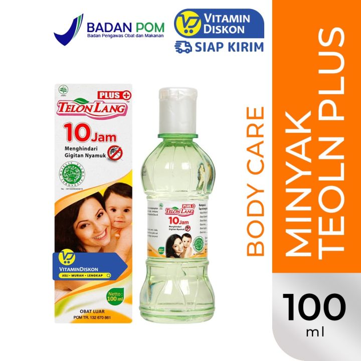 Cap Lang Minyak Telon Plus Anti Nyamuk 100 Ml | Pelindung Gigitan Serangga Dan Penghangat Tubuh ...