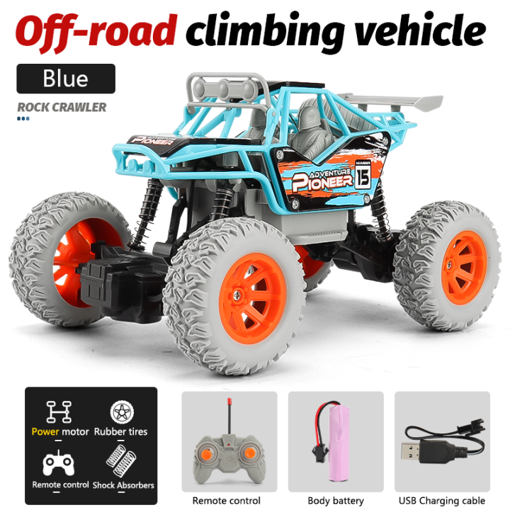 8211 Brave Climbing Remote Control Car with 3.6V/350mAh Rechargeable ...
