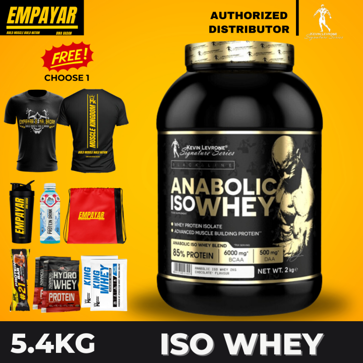 Kevin Levrone Anabolic Iso Whey 25.5g Protein Whey Isolate Protein (2kg ...