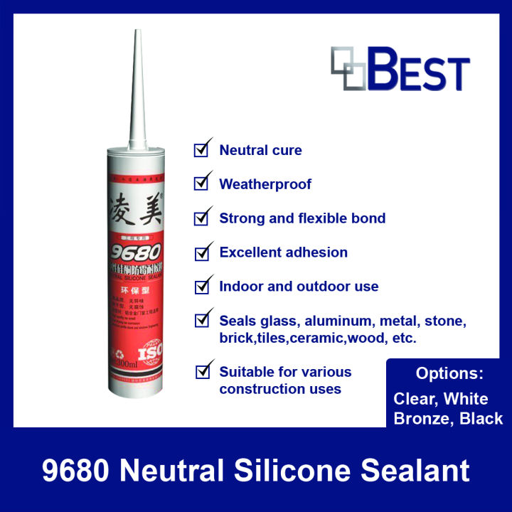 9680 and 995 High Performance Neutral Silicone Sealant Glass Sealant ...
