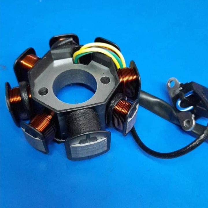 Modenas MR3 ( Kriss 110 - New) - Magneto Coil ( Field Coil ) [ 4 Wire ...