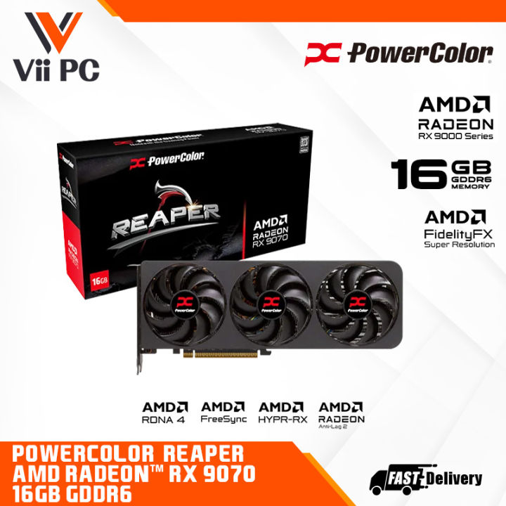 POWERCOLOR Hellhound AMD Radeon™ RX 9070 XT OR 9070 / RX9070 XT OR 9070 ...