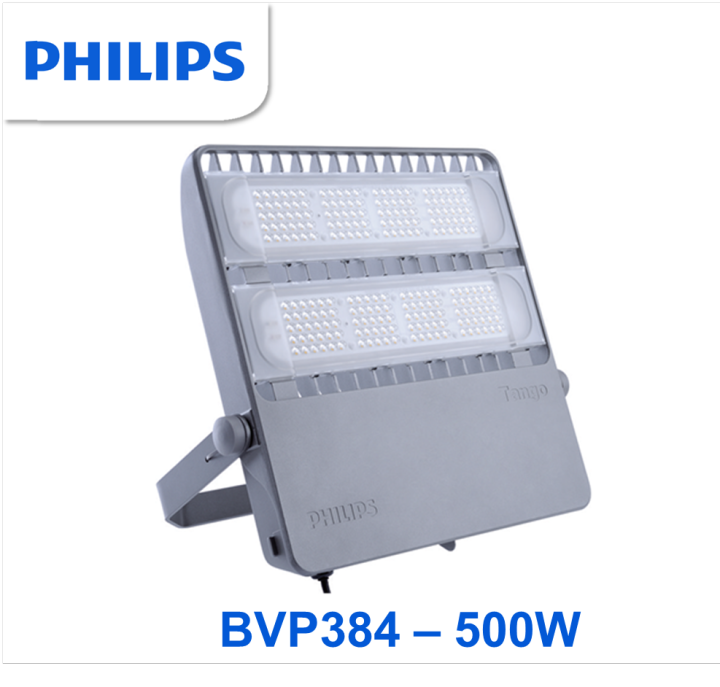(พิเศษ 4ชุด สุดท้าย) PHILIPS โคมไฟ FloodLight BVP384 500W 60,000lm 5,700K 220Vac | Lazada.co.th