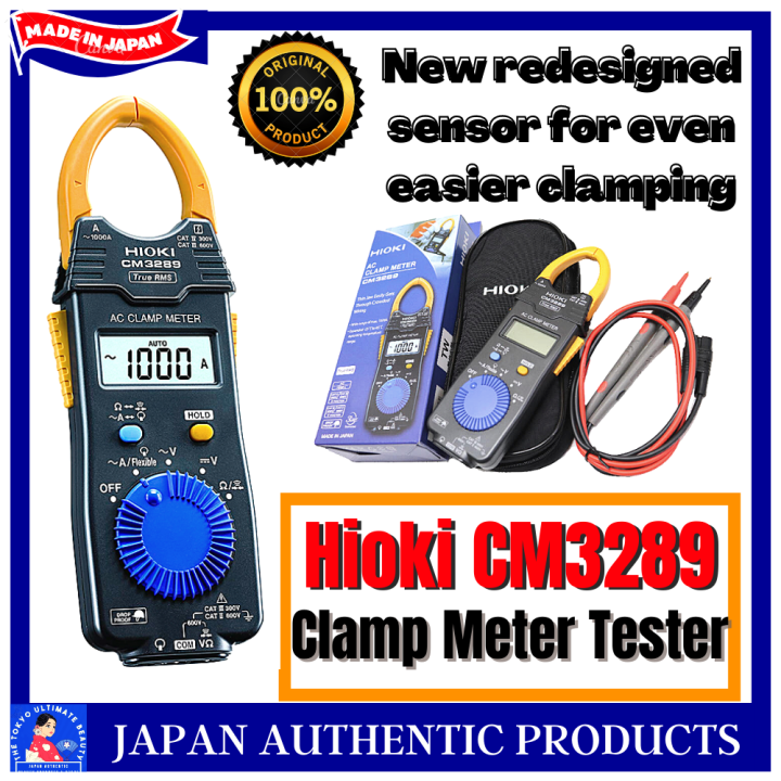 HIOKI CM3289 AC Clamp Meter Hioki Clamp Meter Tester Compatible with ...