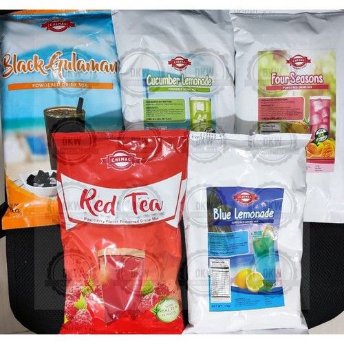 Chemag Powdered Drink Mixes 1kg (Black Gulaman, Mango Juice, Red Tea ...