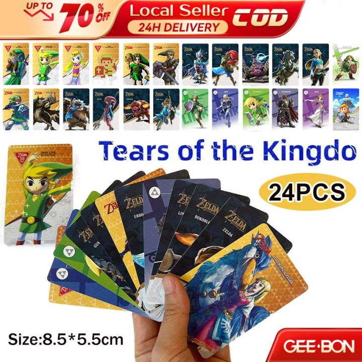 GEEBON Zelda Card Legend Of Zelda Breath Of The Wild Ns Switch Zelda ...