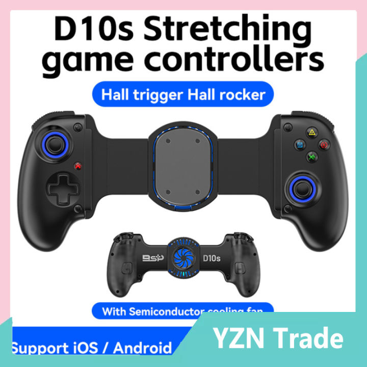 【YZN】Tablet Controller Handle Wireless Game Stretching Joystick Dual ...