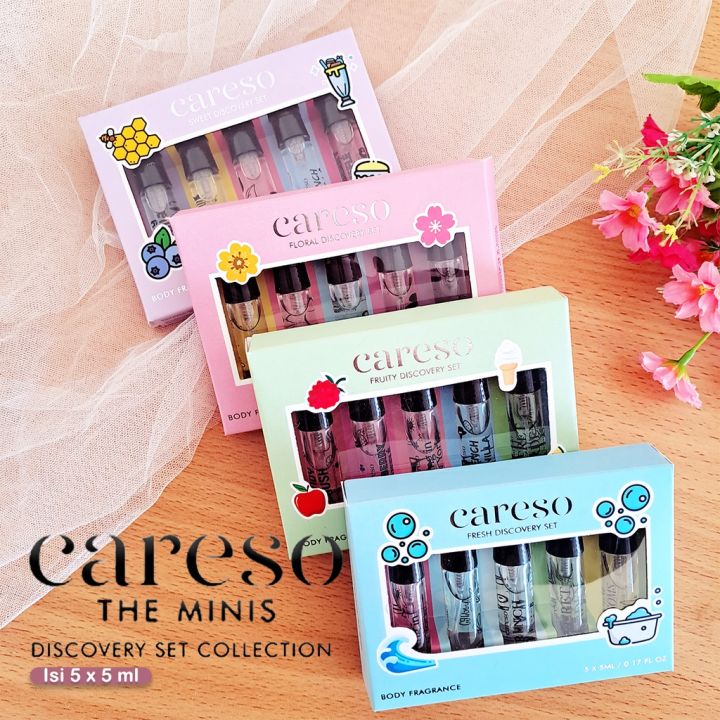 CARESO Body Fragrance The MINIs Discovery Set Parfume Body Mist Parfum ...