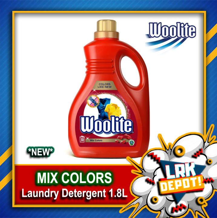 Woolite Mix Colors Laundry Detergent 1.8L (with Color Boost technology ...