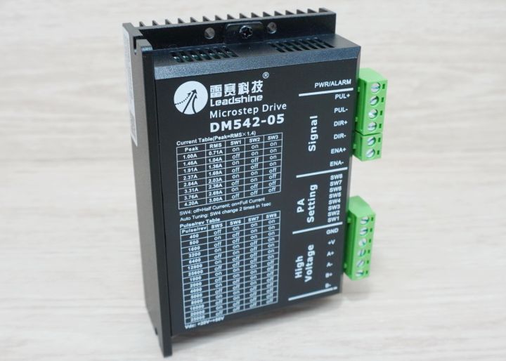 DM542-05 (Leadshine) Microstep Driver Peak 4.2A, 20-50 VDC 2-phase เสตปปิ้ง มอเตอร์ ไดรเวอร์ ...