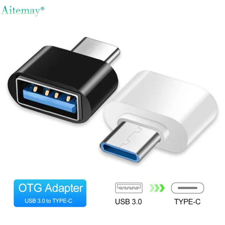 Aitemay USB 3.0 To Type C Adapter OTG Adapter USB Portable Converter ...