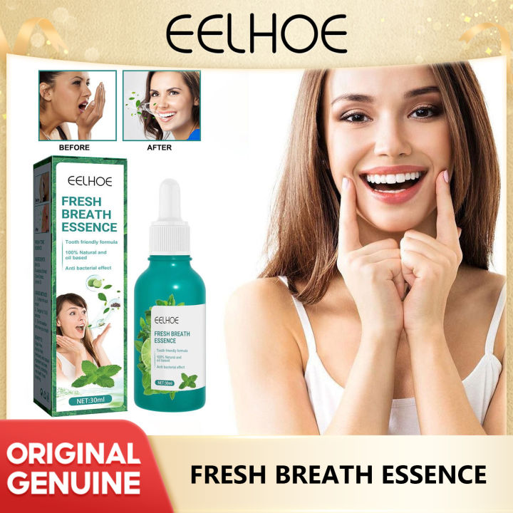 Eelhoe Bad Breath Eliminator Fresh Breath Formula Throat Essence Cool ...