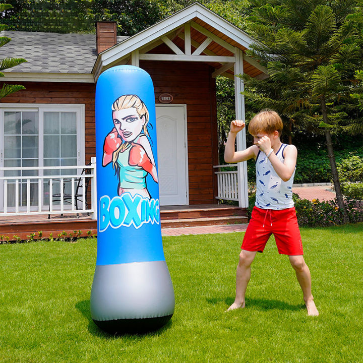 Tumbler Boxing Bag Pvc Inflatable Water Injection Striking Column ...