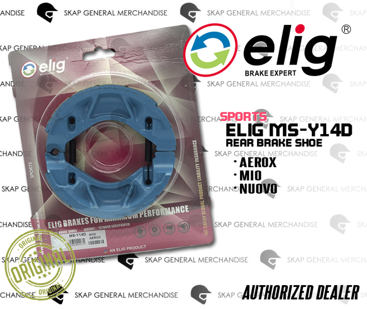 ELIG SPORTS MS-Y14D BRAKE SHOE - REAR - AEROX • MIO • NUOVO - SKAP | Lazada PH