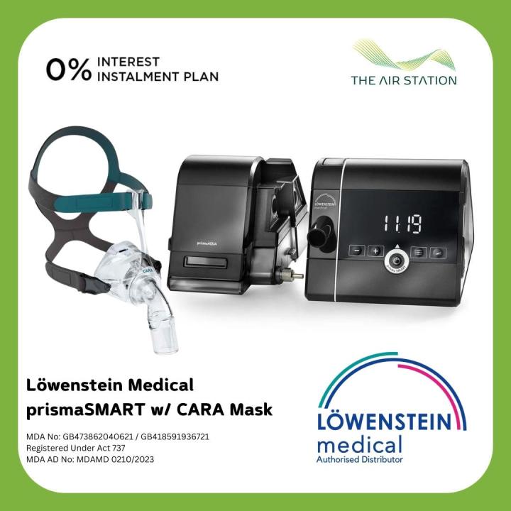 Löwenstein Medical Prisma Smart With Mask Bundle CPAP BPAP APAP | Lazada