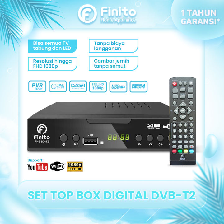 STB Set Top Box Finito TV Digital Full HD/STB TV Tabung Dan LED Bisa ...