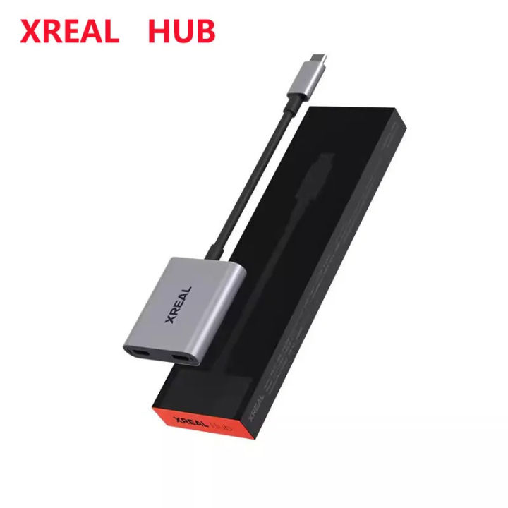 XREAL Hub for AR glasses, charging and using adapter, Switch handheld ...