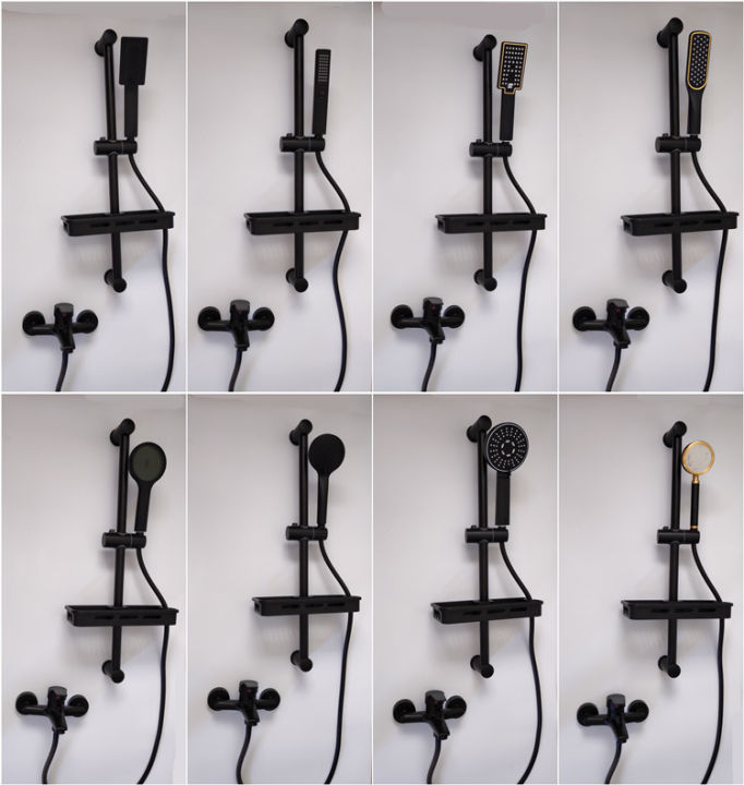 COOPER.PH black shower head High quality Shower Head With Hose And Dual ...