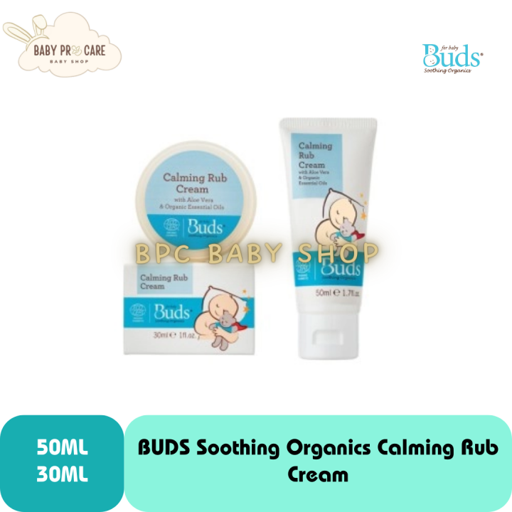 BUDS Soothing Organics Calming Rub Cream 30ml/50ml | Lazada