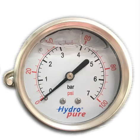 Oil filled Pressure Gauge 300 PSI 100PSI | Lazada PH