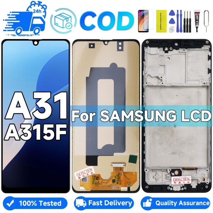 6.4" LCD For Samsung Galaxy A31 SM-A315F/DS A315F A315G Display Touch ...