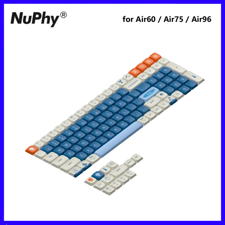 Original NuPhy Shiokaze nSA Dye-sub PBT Keycaps for NuPhy Air60 / Air75 ...
