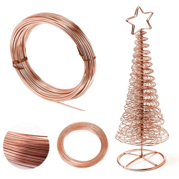 5/10 meter Copper Wire Copper Red Copper Line Bare Wire Diameter 0.1/0. ...