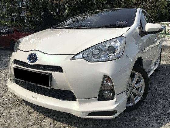 Toyota Prius C TRD Sportivo ( Body Kit , Bodykit , Skirt , Skirting ...