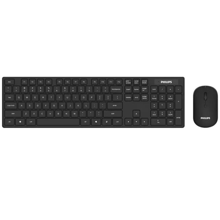 Philips C354 SPT6354 Wireless Keyboard Mouse Combo Set | Lazada
