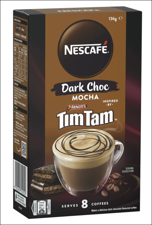 Nescafe Dark Choc Mocha Tim Tam Coffee Sachets | Lazada PH