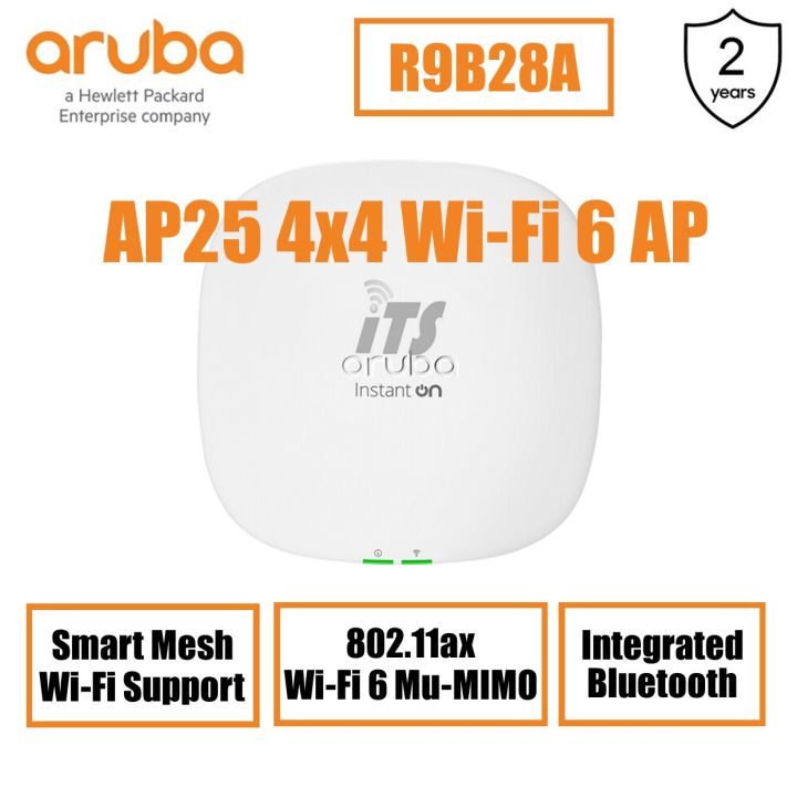 Aruba Instant On AP25 4x4 Wi-Fi 6 MU-MIMO Access Point | Lazada