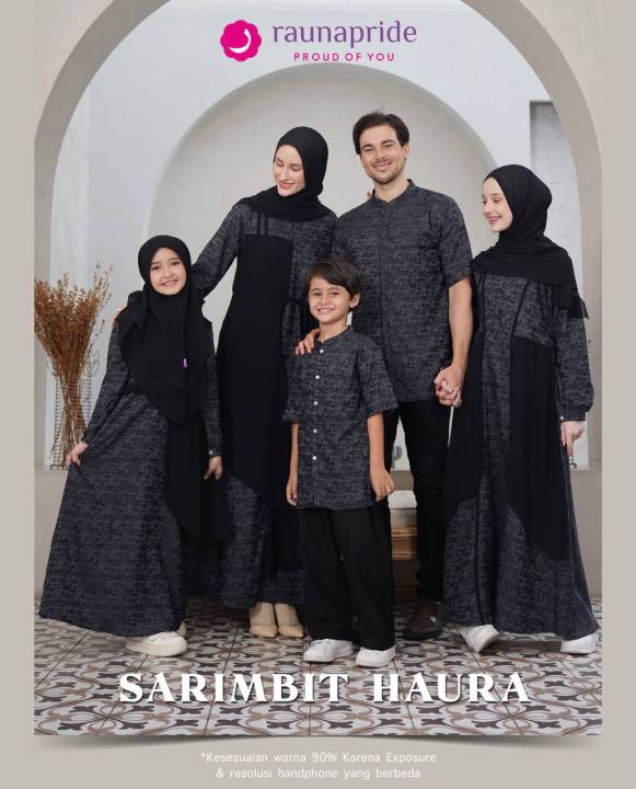 NEW MOTIF / Sarimbit Rauna Haura / SR -10 Fashion Muslim 2023 | Lazada ...