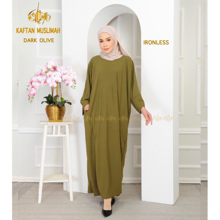 KAFATN MUSLIMAH MAXI VIRAL IRONLESS BY MARJAN MC146 | Lazada