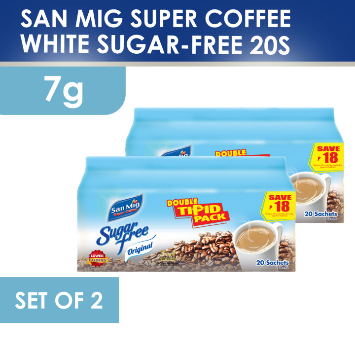 San Mig Super Coffee Orig SF Double Tipid Pack 20s (7g) Set of 2 ...