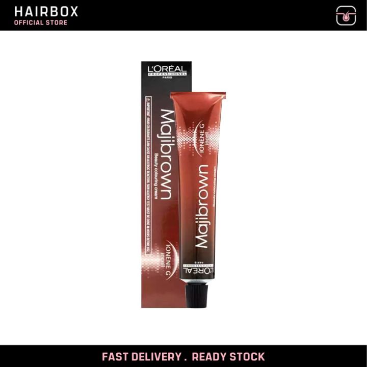 L'OREAL Majibrown Permanent Hair Dye Colour - 50ML (HB) | Lazada
