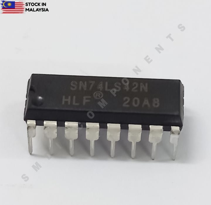 SN74LS42N, DIP-16 | Lazada