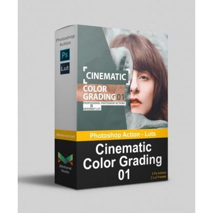 Cinematic Color Grading 01 Premium Photoshop actions download | Lazada
