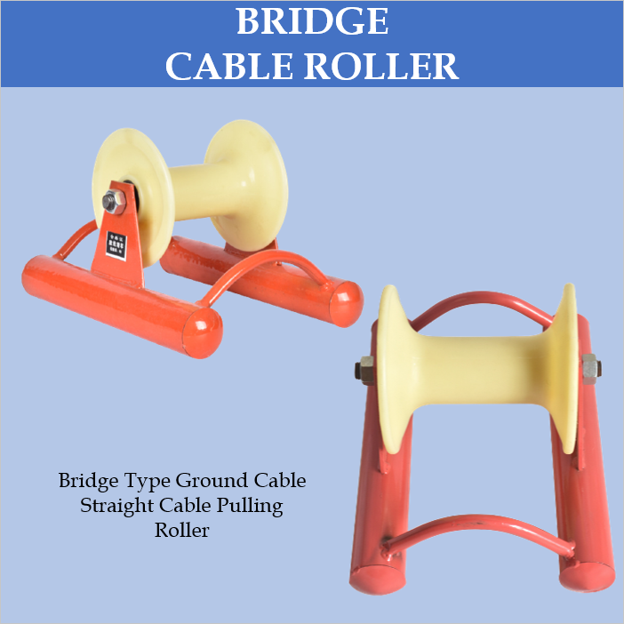 Twin Supply Bridge Cable Roller Bridge Cable Guide Roller Nylon Bridge ...