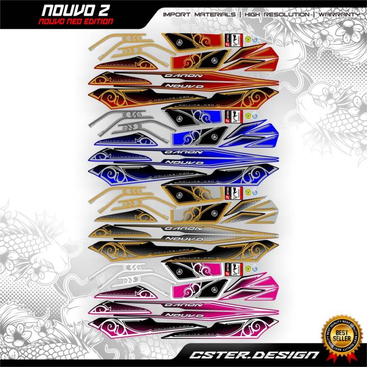 STRIPING NOUVO NEO Z EDITION | Lazada Indonesia