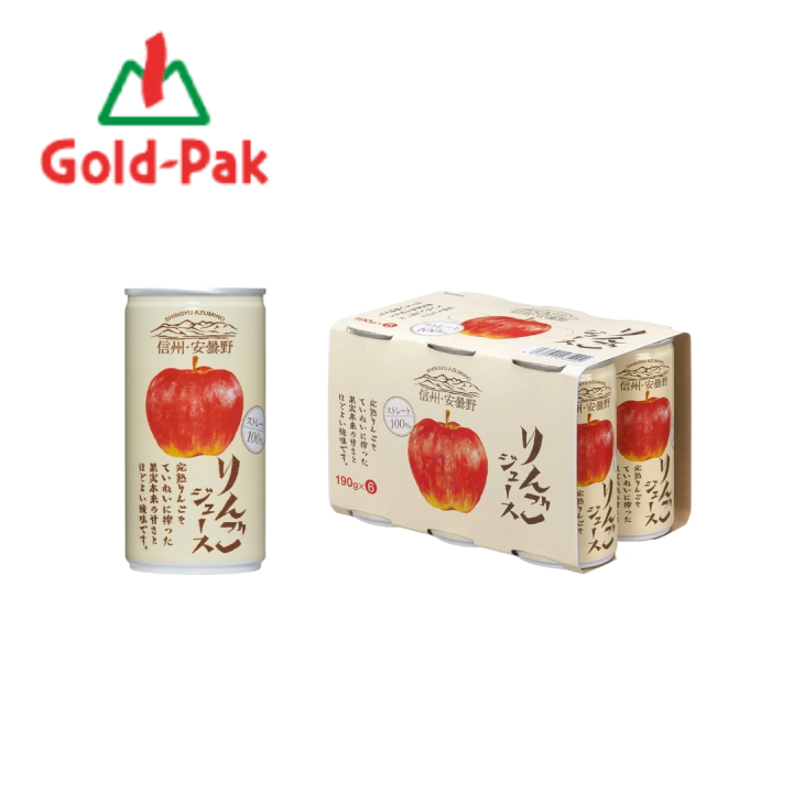GOLD-PAK AZUMINO APPLE JUICE น้ำแอปเปิ้ลแท้100% จากอะซุมิโนะ ประเทศ ...