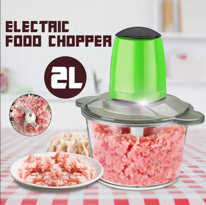 Food Chopper Kitchen Expert 2L Blender Makanan Blender Daging | Lazada ...