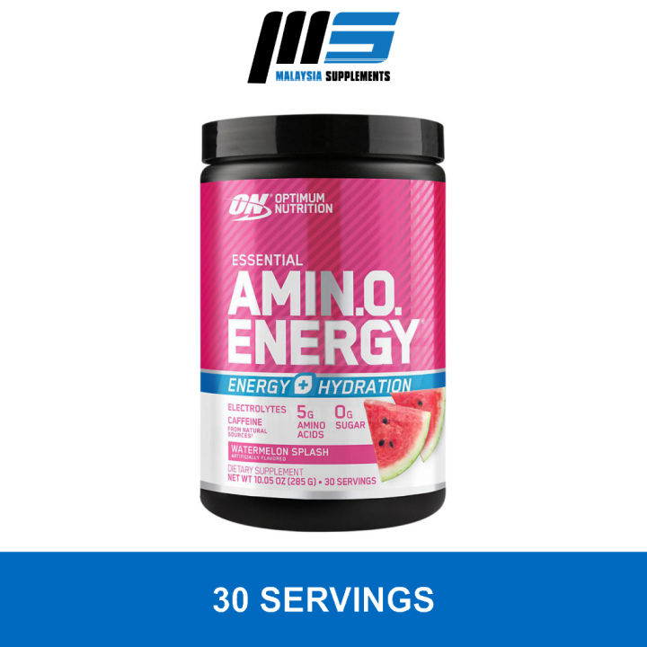 ♗Optimum Nutrition Essential Amino Energy + Hydration 30 Servings ...