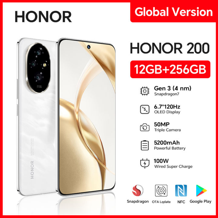 HONOR 200 5G 12GB 256/512GB | 50MP AI Triple Camera, 100W fast charging ...