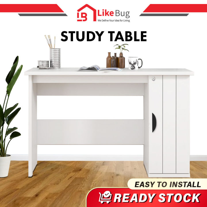 ⚡️LIKE BUG⚡️Writing Table 3ft | 4ft (L90cm|120cm) Office desk Study ...