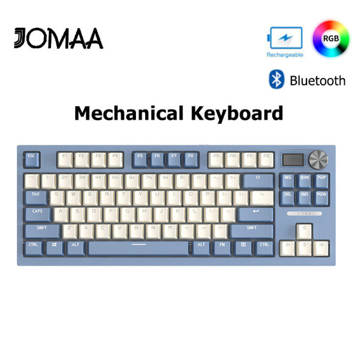 JOMAA Mechanical Keyboard Wireless Bluetooth Keyboard Black Myth Wukong ...