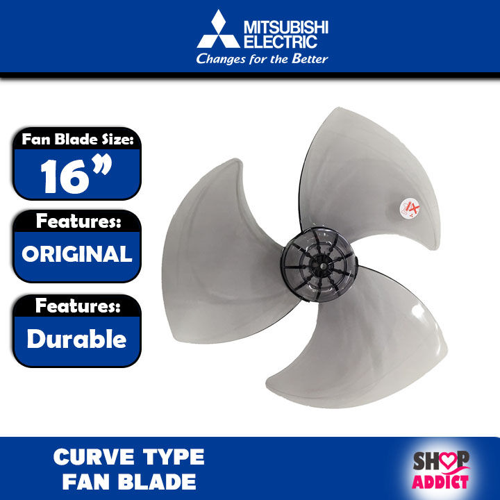Mitsubishi Fan Blade 16 inch 18 inch Table Fan Stand Fan Wall Fan | Lazada