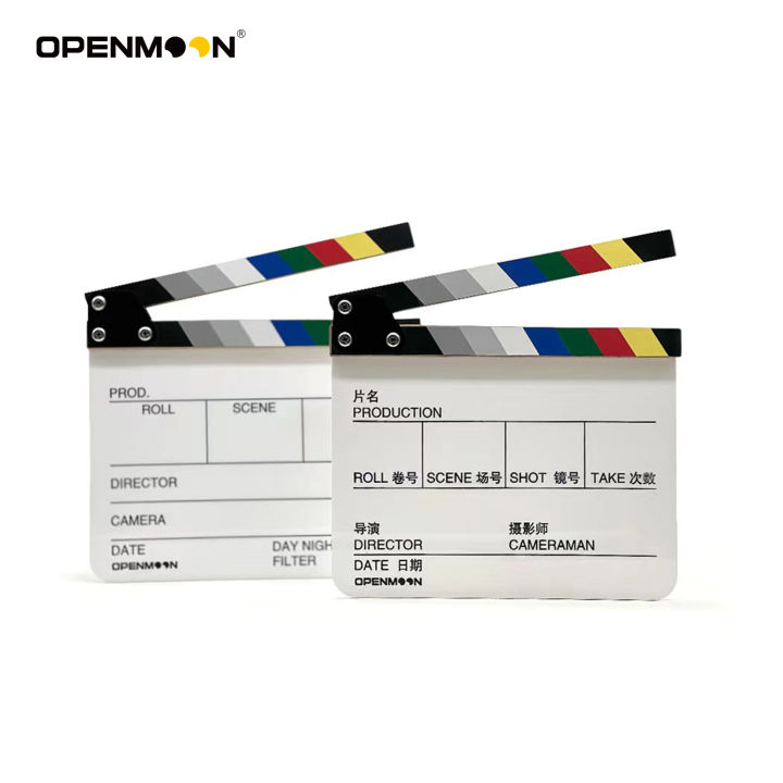 OPENMOON กระดานชนวนสีดำวอลนัทมาตรฐานฮอลลีวู้ดอเมริกันไซส์ใหญ่ป้ายสเลต ...