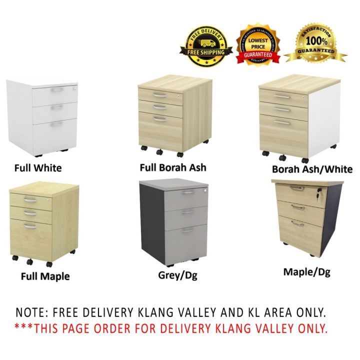 2D+1F Mobile Pedestal | Filling Cabinet | Storage Cabinet | Storage ...