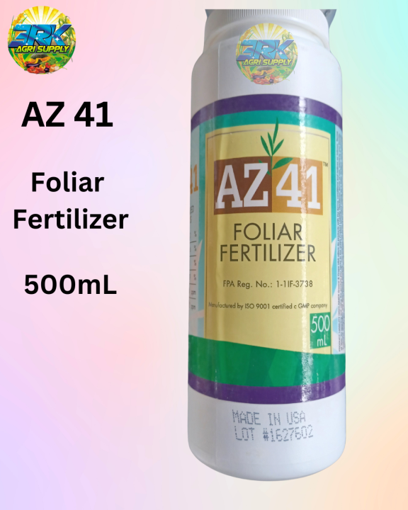 AZ 41 Foliar with Nitrogen, Potassium, Sodium, Sulfur, Zinc and ...