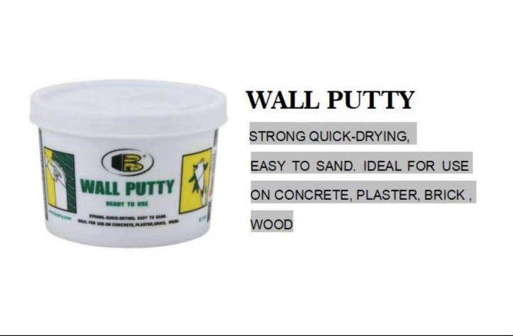 BOSNY WALL PUTTY WOOD PUTTY 4L-5Kg | Lazada PH